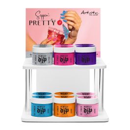 Artistic Sippin' Pretty Perfect Dip Display