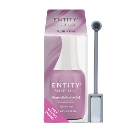 Entity Velvet Luxe Plush In Pink Magnet Reflection Soak-Off Gel, 15 mL ...